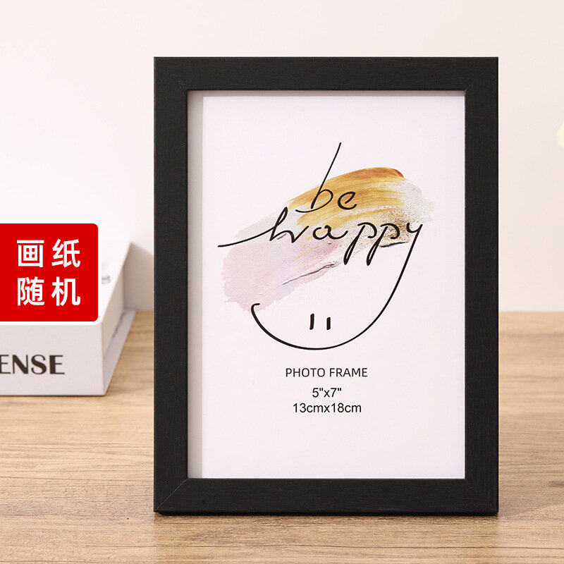 Минималистичная фоторамка, деревянная подставка для демонстрации, горизонтальная рамка 6inch 7inch 8inch 10inch A4, рамка для пазла, рамка для масляной живописи