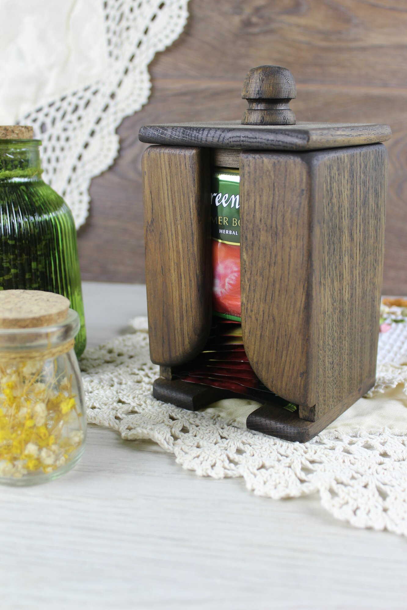 Подставка для чайных пакетиков малая черный