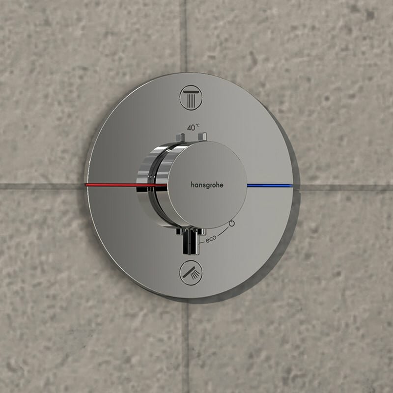 Термостат Hansgrohe ShowerSelect Comfort S 15554000 хром