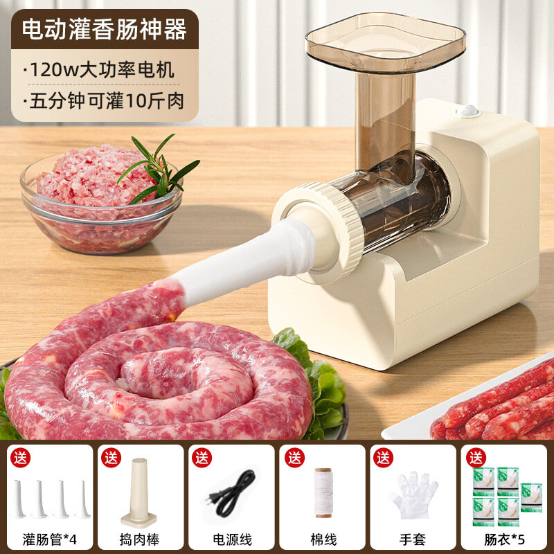 Наполнитель для колбас для домашнего использования, ручной и электрический аппарат для наполнения колбас, автоматический наполнитель для колбас, магический наполнитель для колбас