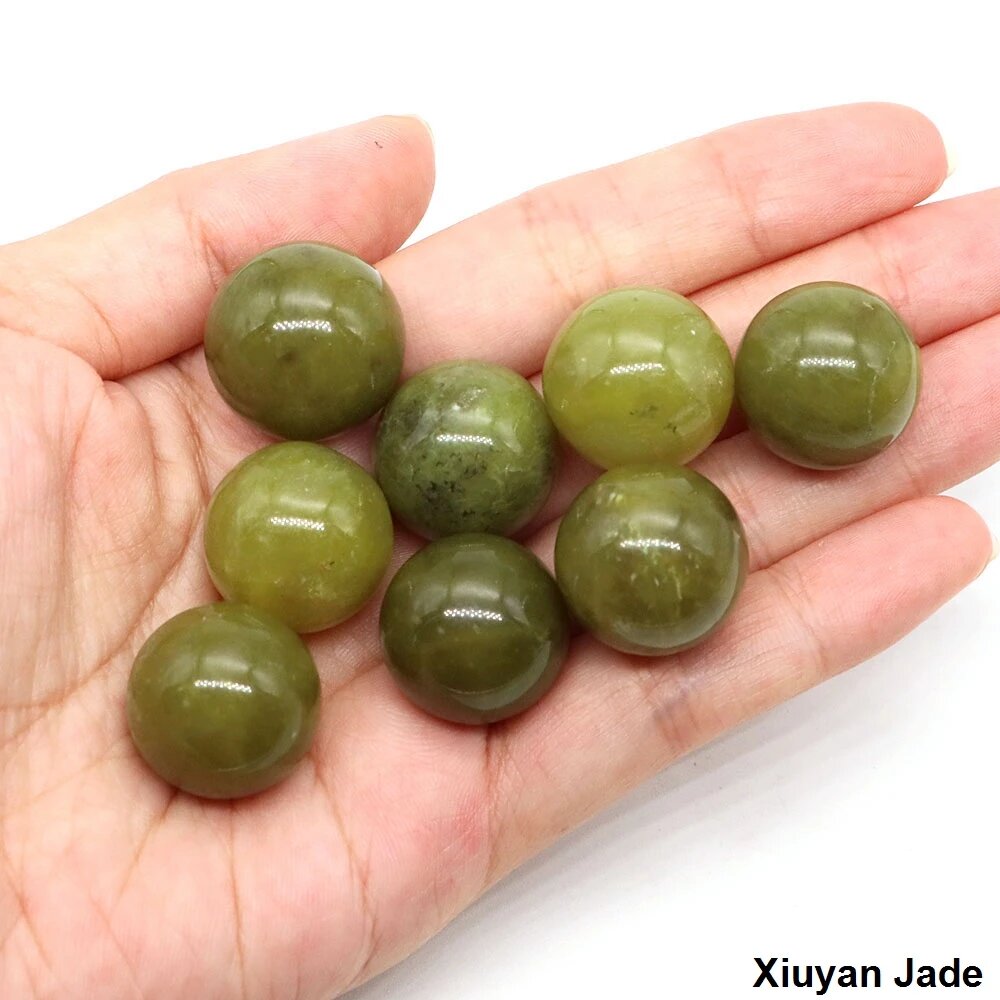 Сферы из нефрита Xiuyan Jade, 10 шт.