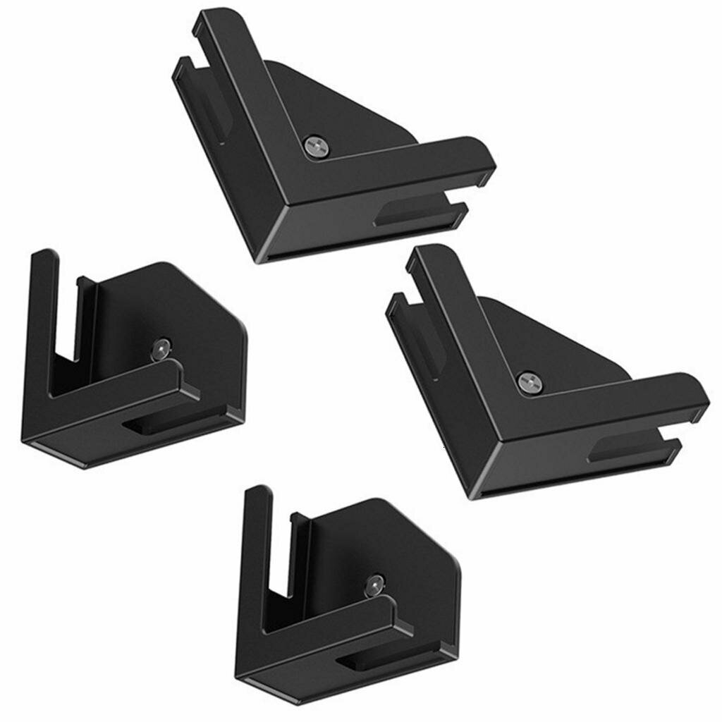 Настенное крепление для планшета и телефона с зарядкой, Черный