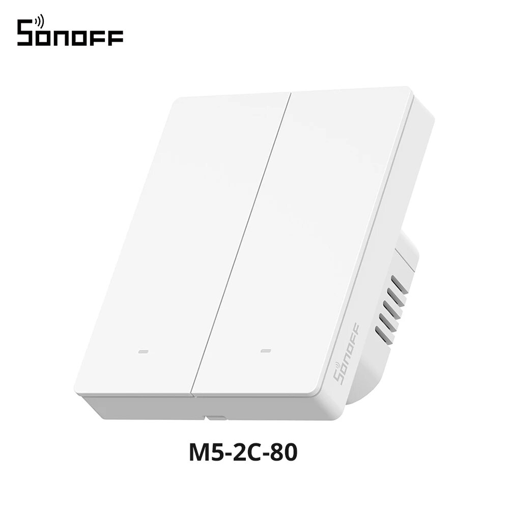 SONOFF M5 EU Matter Smart Wall Switch M5-2C-80W Matter