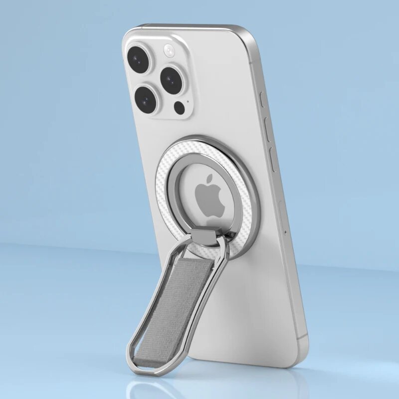 Кольцевой держатель MagSafe для iPhone 14 silver
