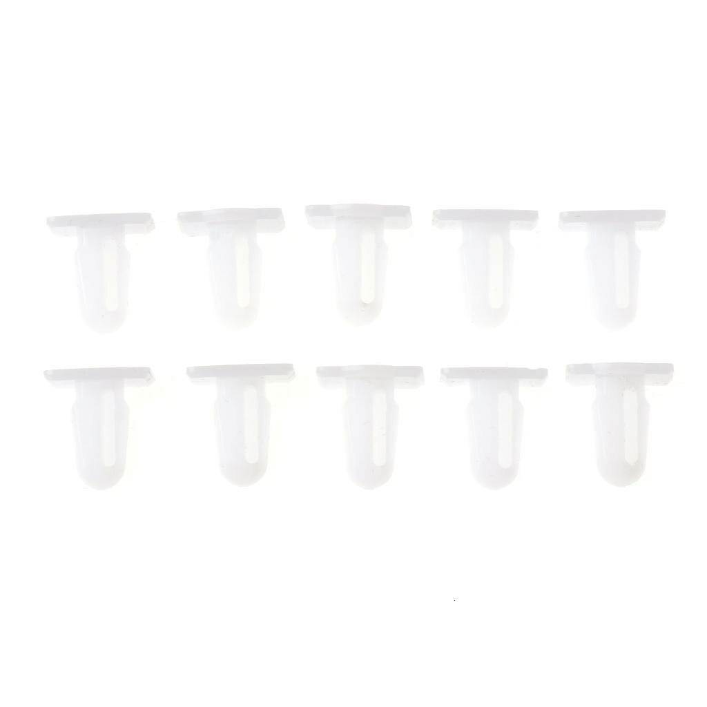 Клипсы для облицовки порогов 10 шт, Белый