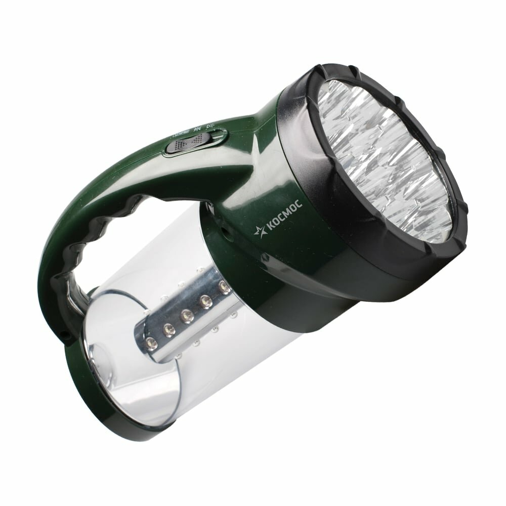Аккумуляторный фонарь-светильник космос 2008L-LED, 24LED+19LED, 4V2AH KOCAP2008L-LED