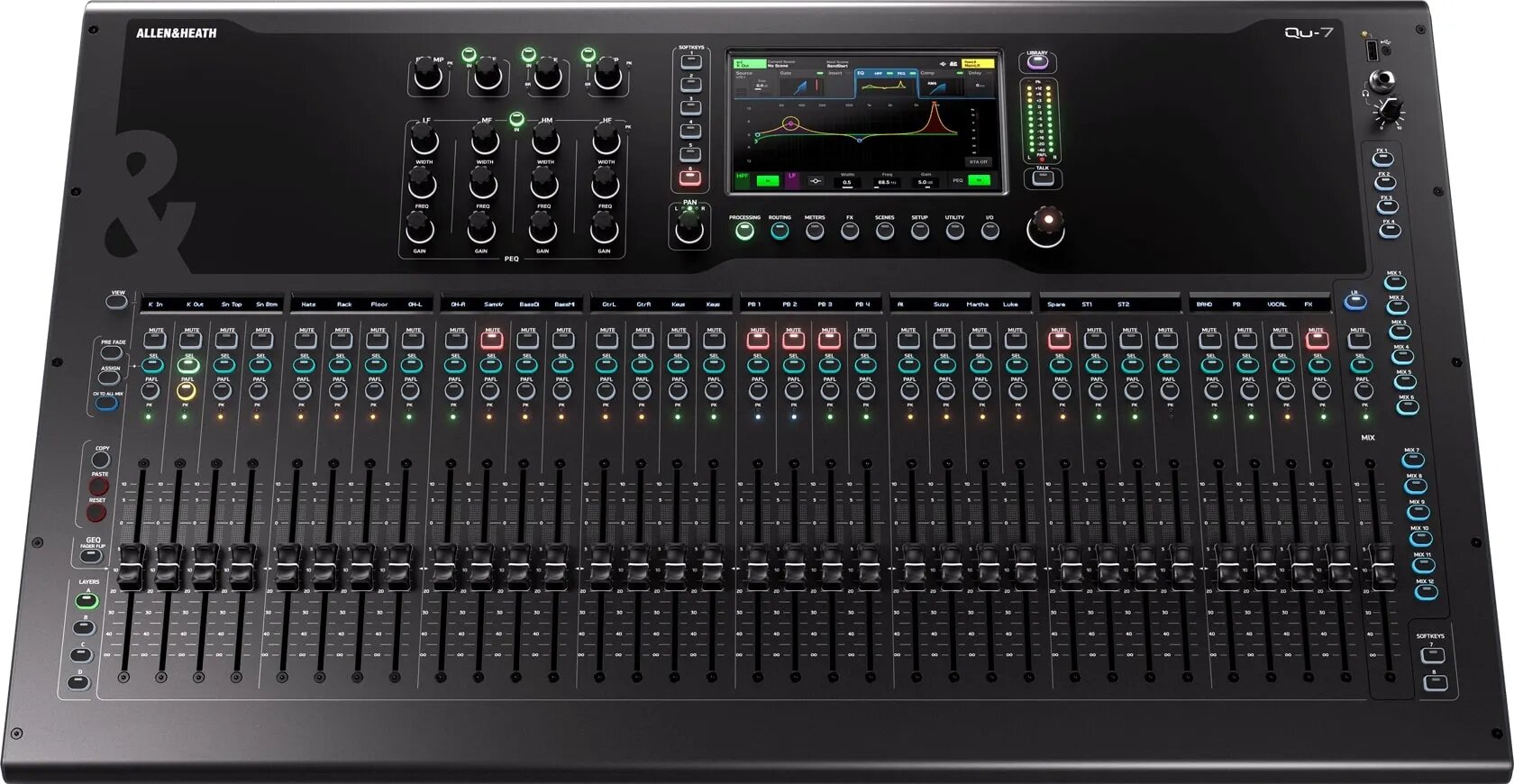 Цифровой микшерный пульт Allen&Heath QU-7D