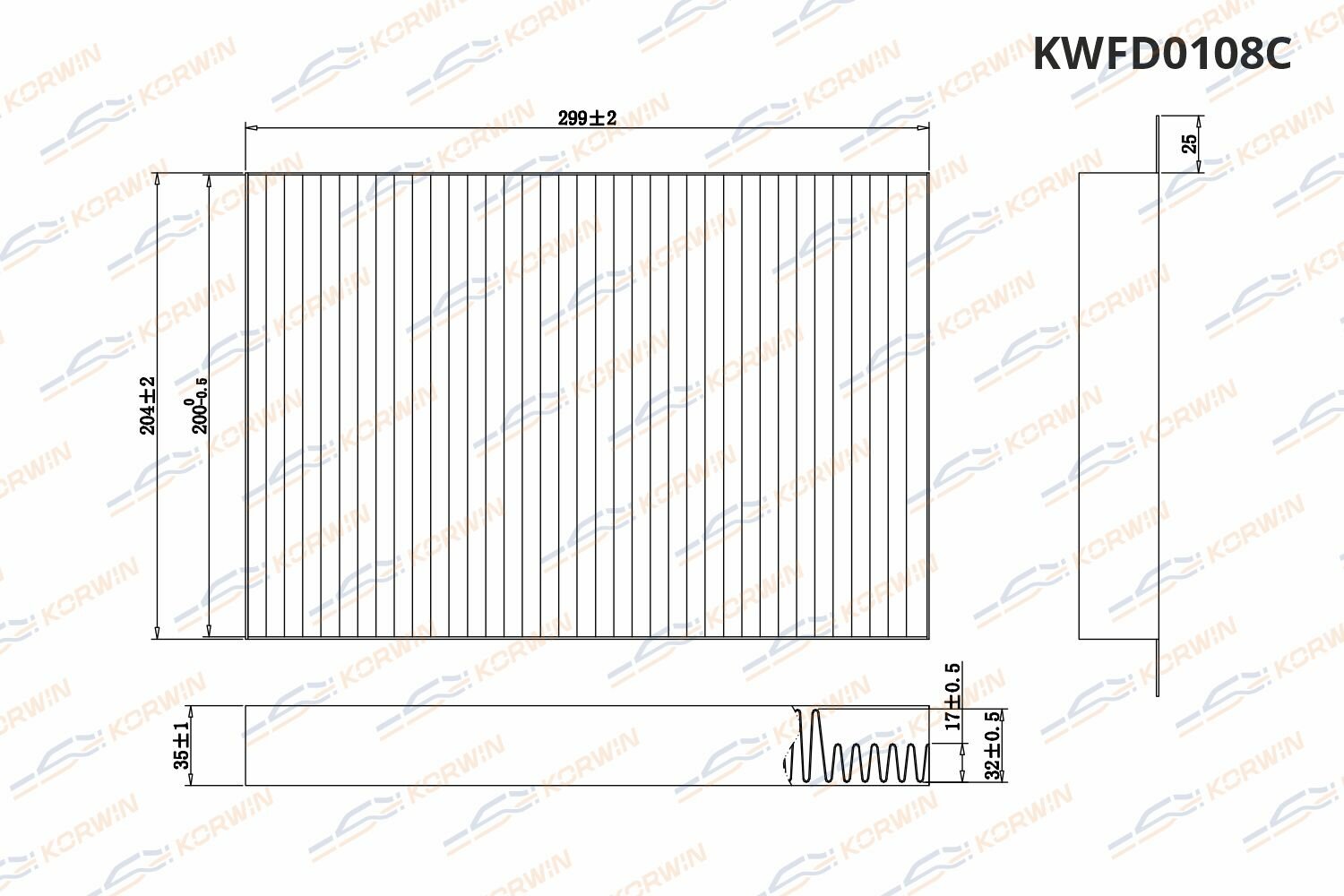 Фильтр салонный угольный Mercedes Vito(W447)