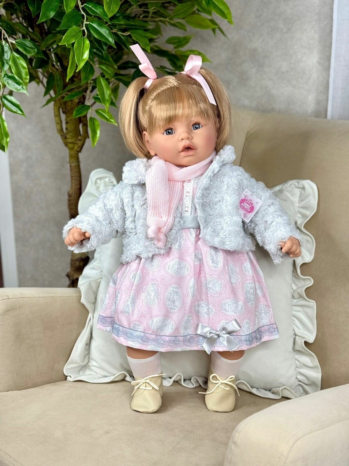 Кукла Berbesa мягконабивная 62см Dulzona