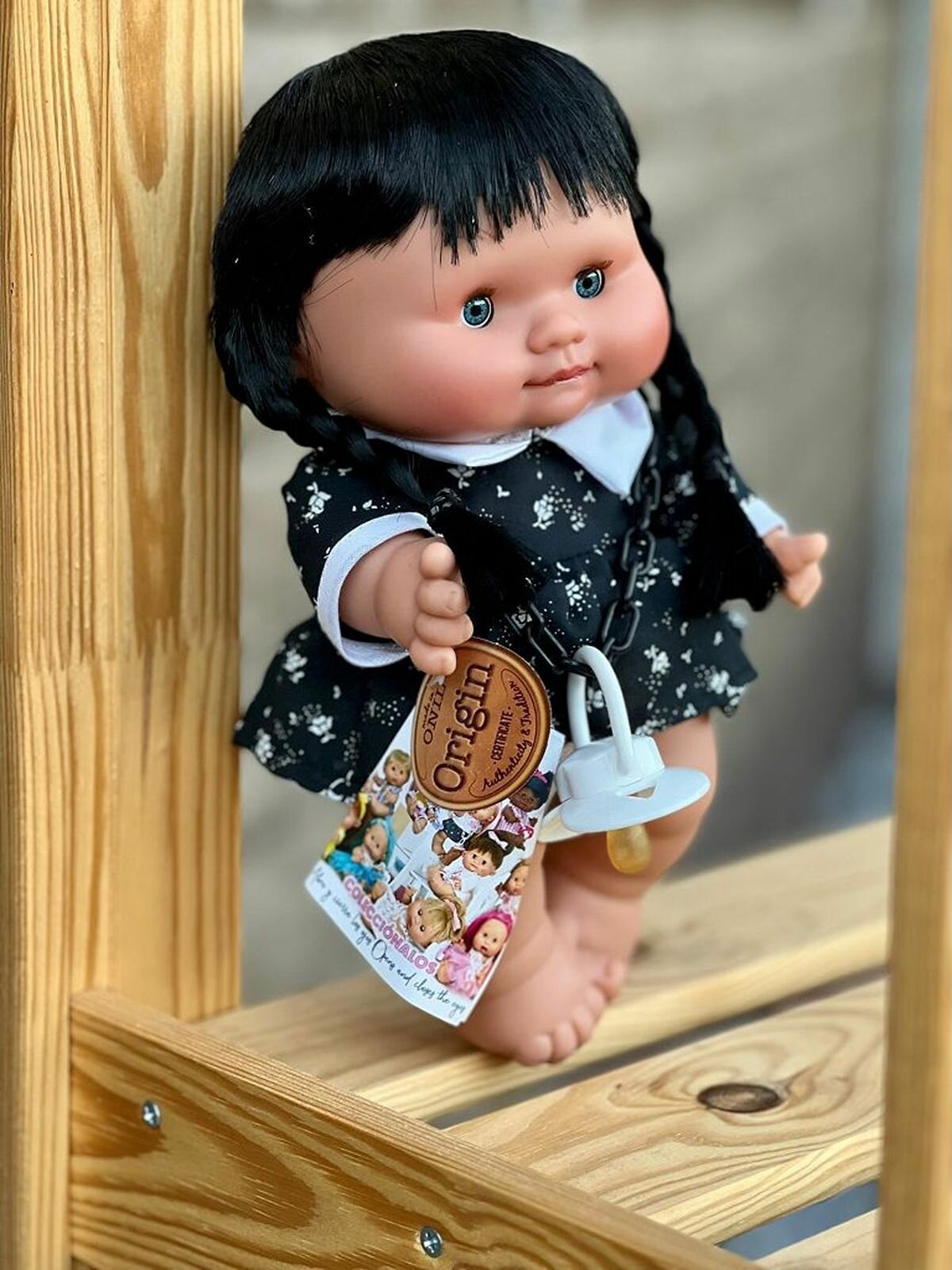 Кукла пупс для девочки 26 см Пепоте с закрывающими глазками (N0455A2)