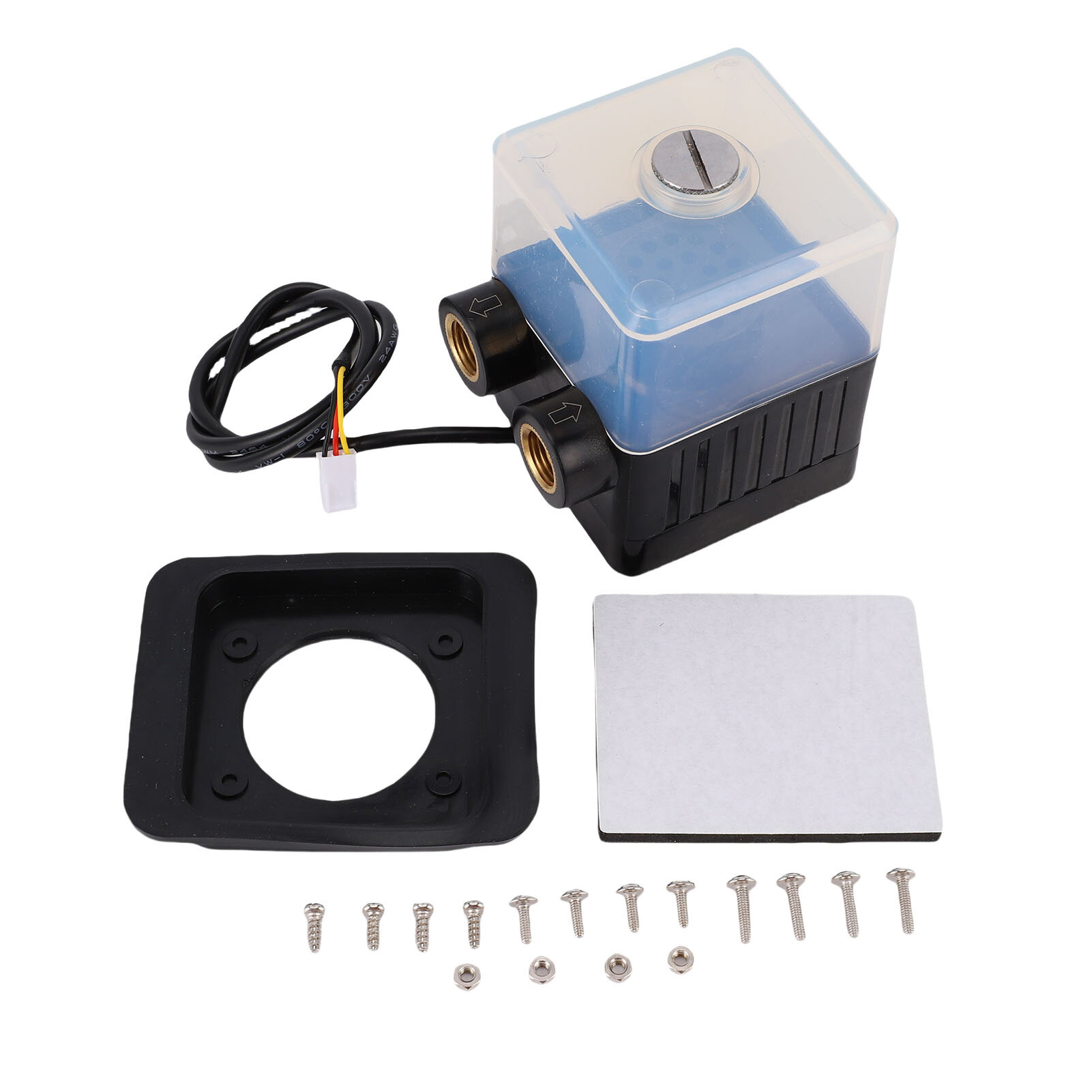 Аксессуар для водяных насосов PC Waters, функция тестирования, водяной охлаждающий насос DC12V 4W с 3-контактным разъемом для самостоятельной сборки.