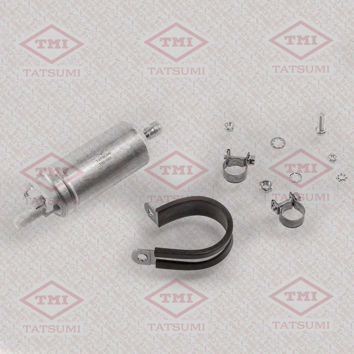 Бензонасос электрический TATSUMI Alfa Romeo 33, 75, 90, Spider 76-, Audi 80 86-, BMW 3, 5, 7 76-, Ford Escort, Fiesta, Scorpio 85- (THA1043)