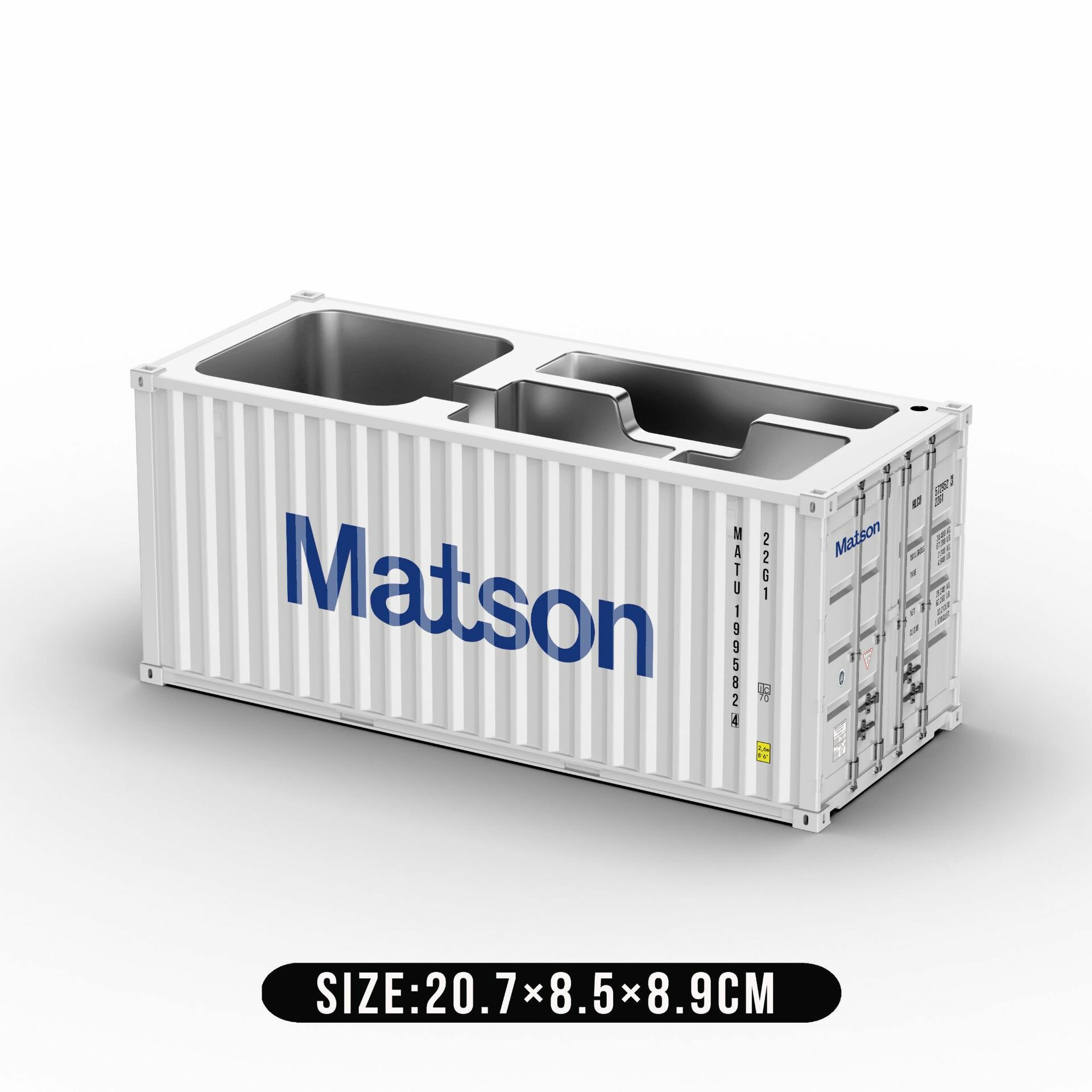 Простая модель контейнера с опциональной печатью логотипа, многофункциональный держатель для ручек, подарочная коробка для хранения канцелярии