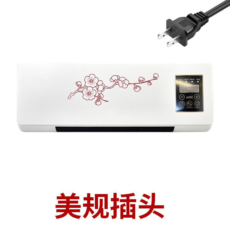 Обогреватель двойного назначения для охлаждения и обогрева, мобильный настенный кондиционер, вентилятор для ванной, тепловентилятор, бытовой электрический обогреватель