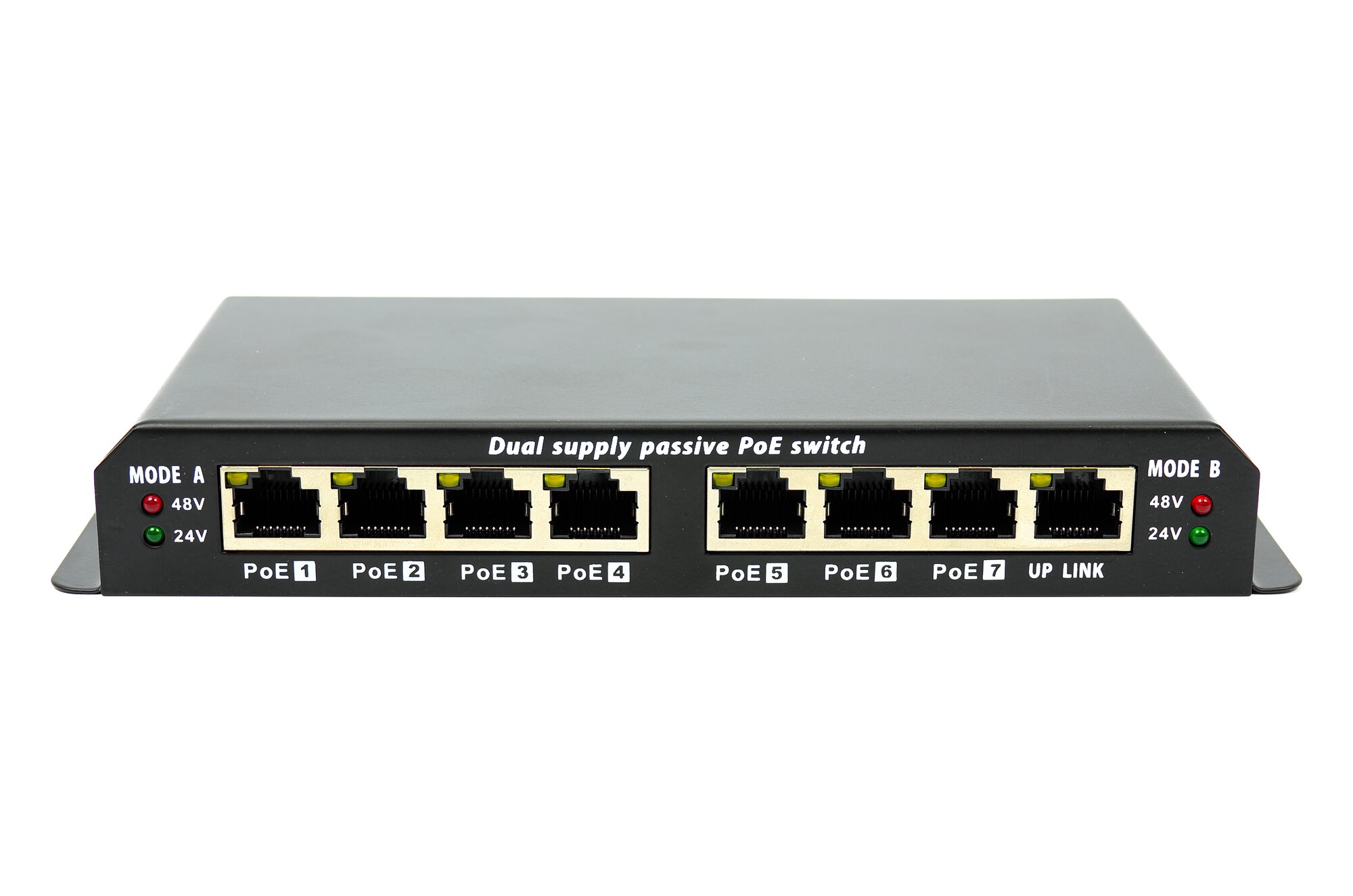 Max Link POES-8-7P (без блока питания), неуправляемый коммутатор PoE