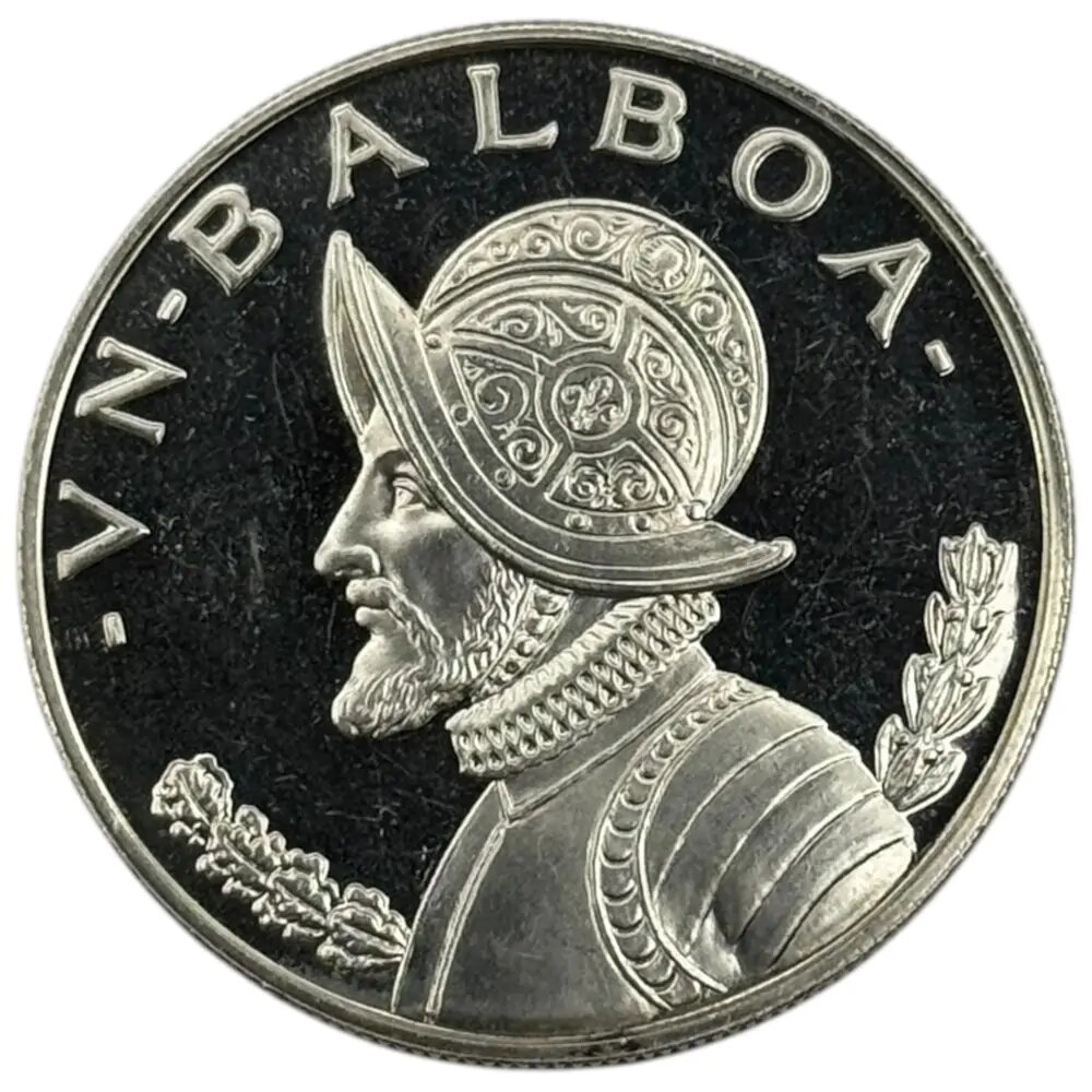 Панама 1 бальбоа 1972 г. (Proof)