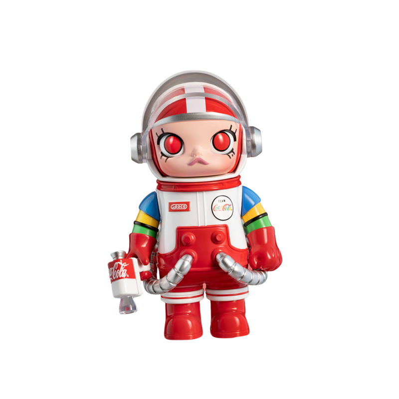 POP MART Mega Space Molly Anniversary Collection 3, Hidden Style-Confirmed-Coca-Cola 3.0 (Open)