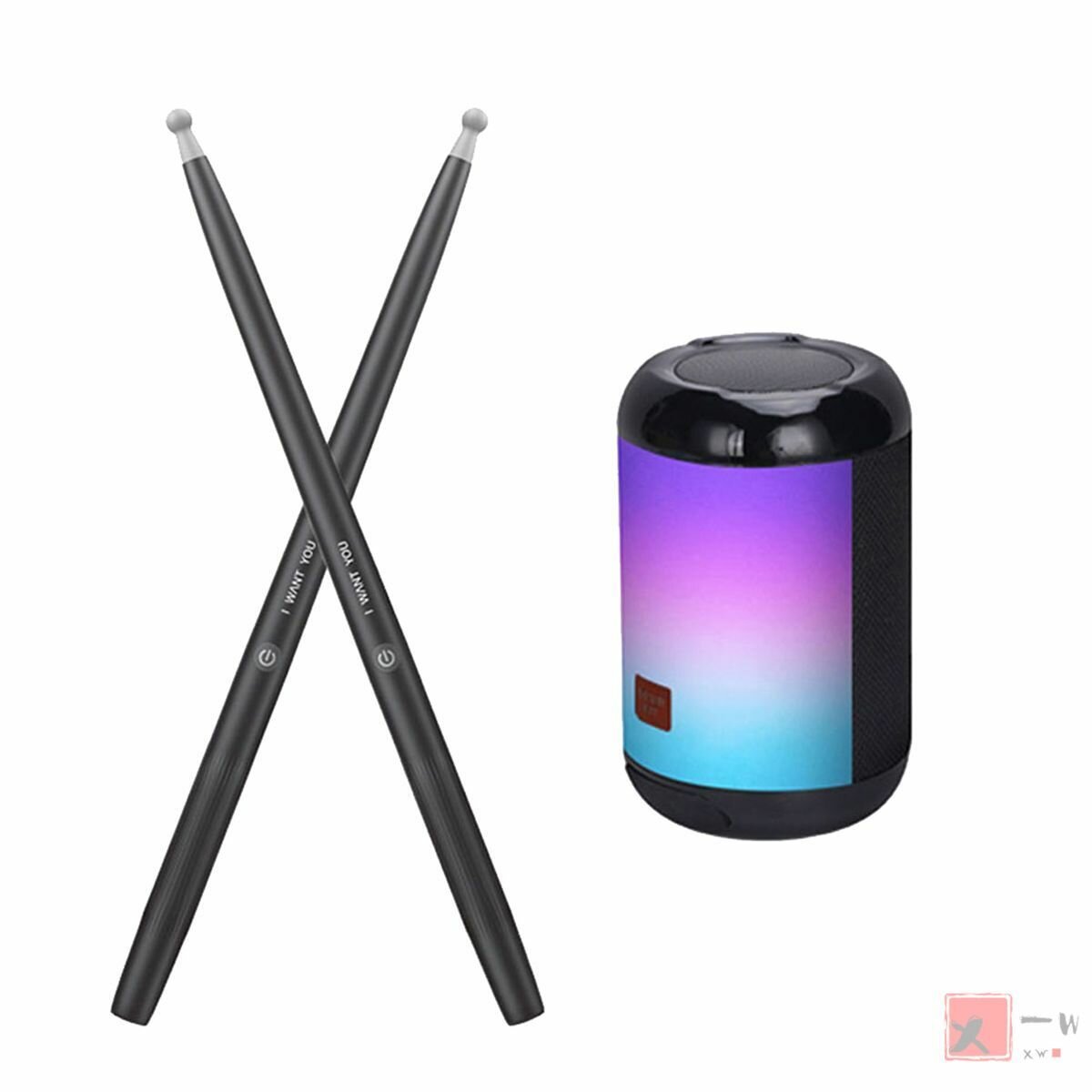 Портативный электронный воздушный барабан соматосенсорный для детей начального уровня-A