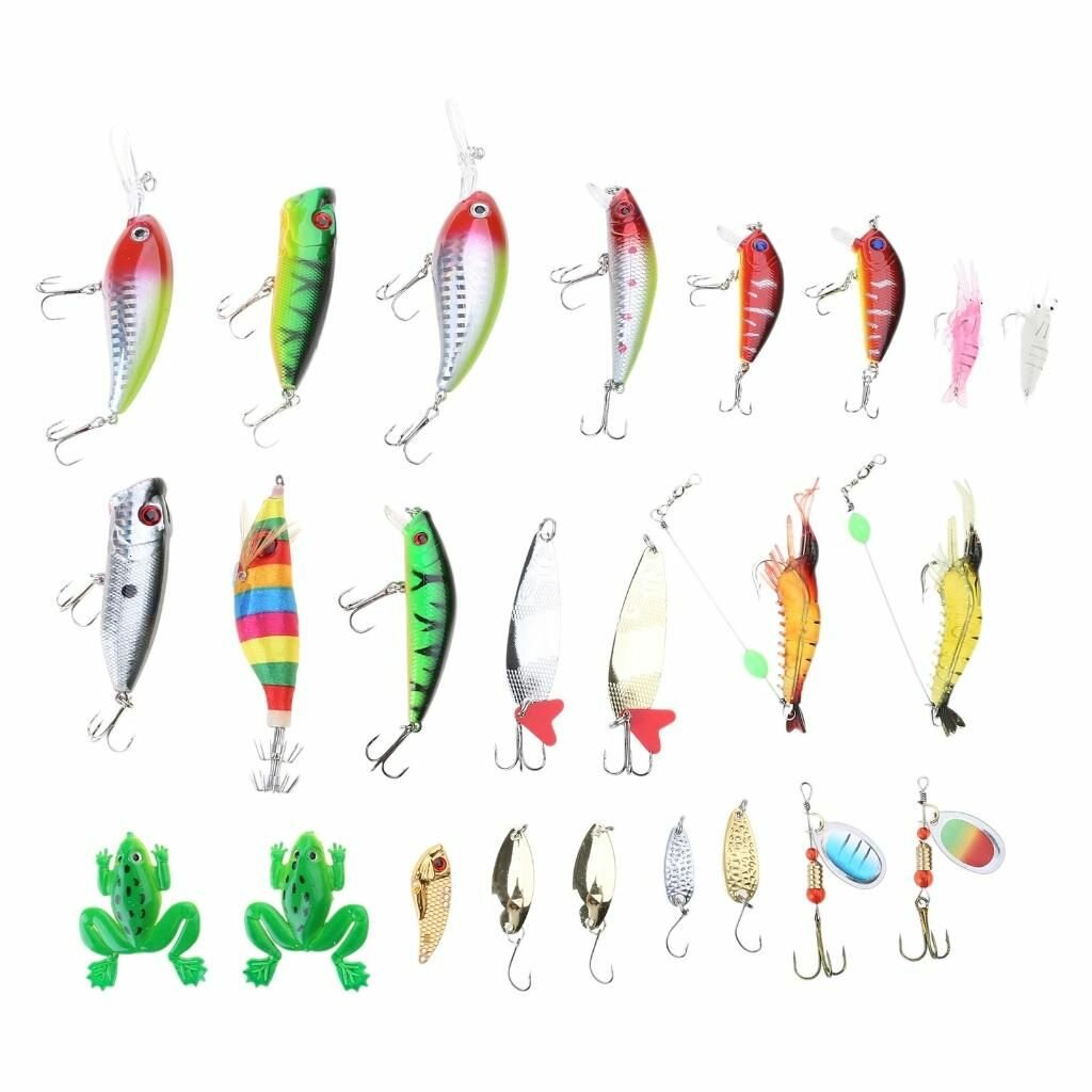 1 коробка рыболовного набора с адвент-календарем