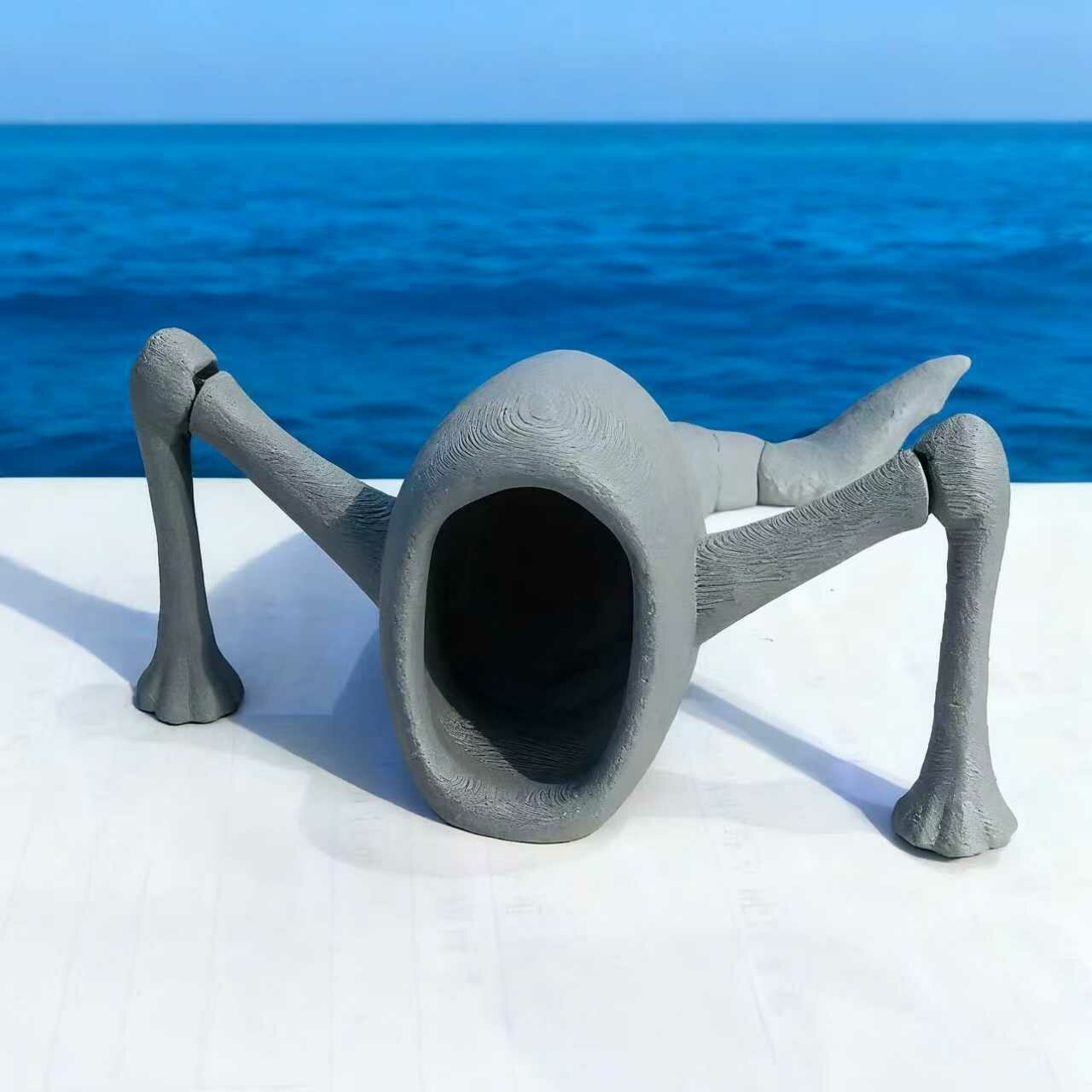 3D-печатная подвижная игрушка морского монстра из серии глубоководных загадок, морской пожиратель, оптовая продажа доступна