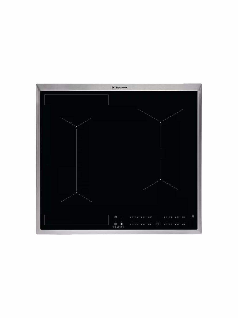 Встраиваемая индукционная панель ELECTROLUX EIV6340X, официальная гарантия