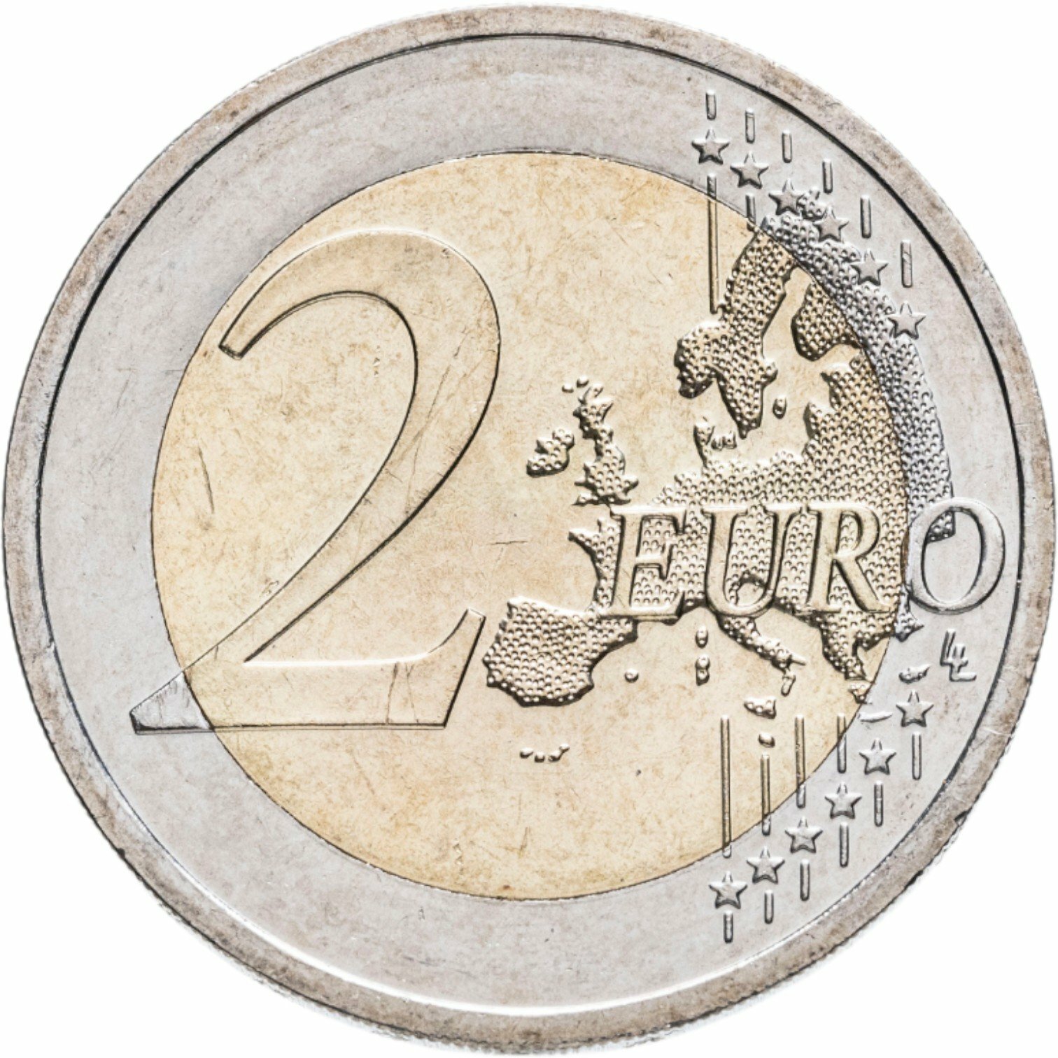 Словакия 2 евро 2024 "100-летие Кошицкого Марафона", Биметалл, в сохранности UNC