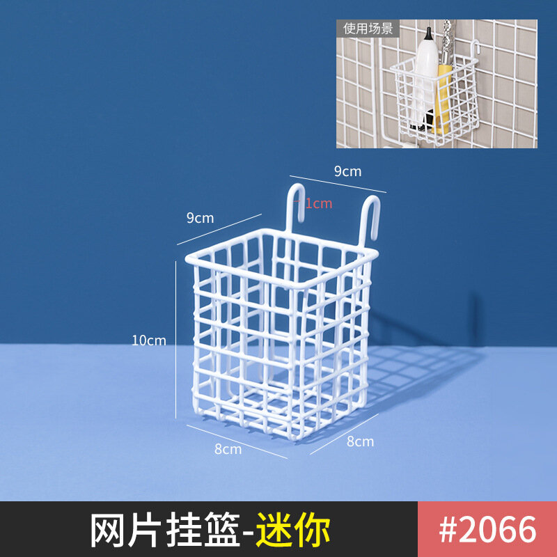 Японский стиль сетчатая решетка железная подвесная корзина проволочная сетка стеллаж для хранения домашний стеллаж полка сетчатый органайзер корзина