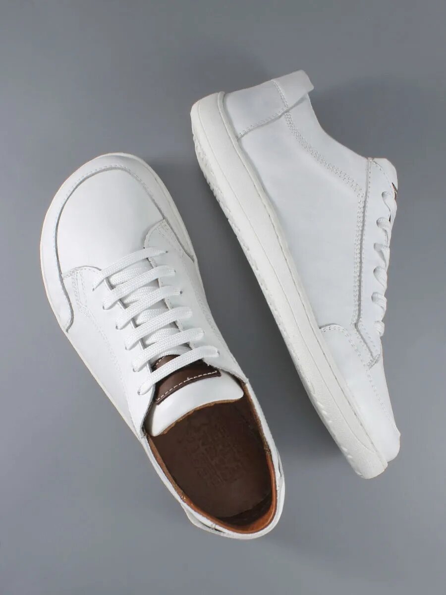 Кеды босоногие демисезонные на шнуровке