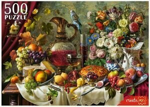 Пазл 500 деталей Голландский натюрморт