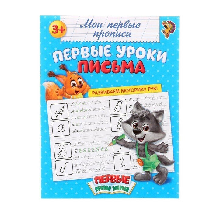 Прописи Первые уроки письма , 20 стр.