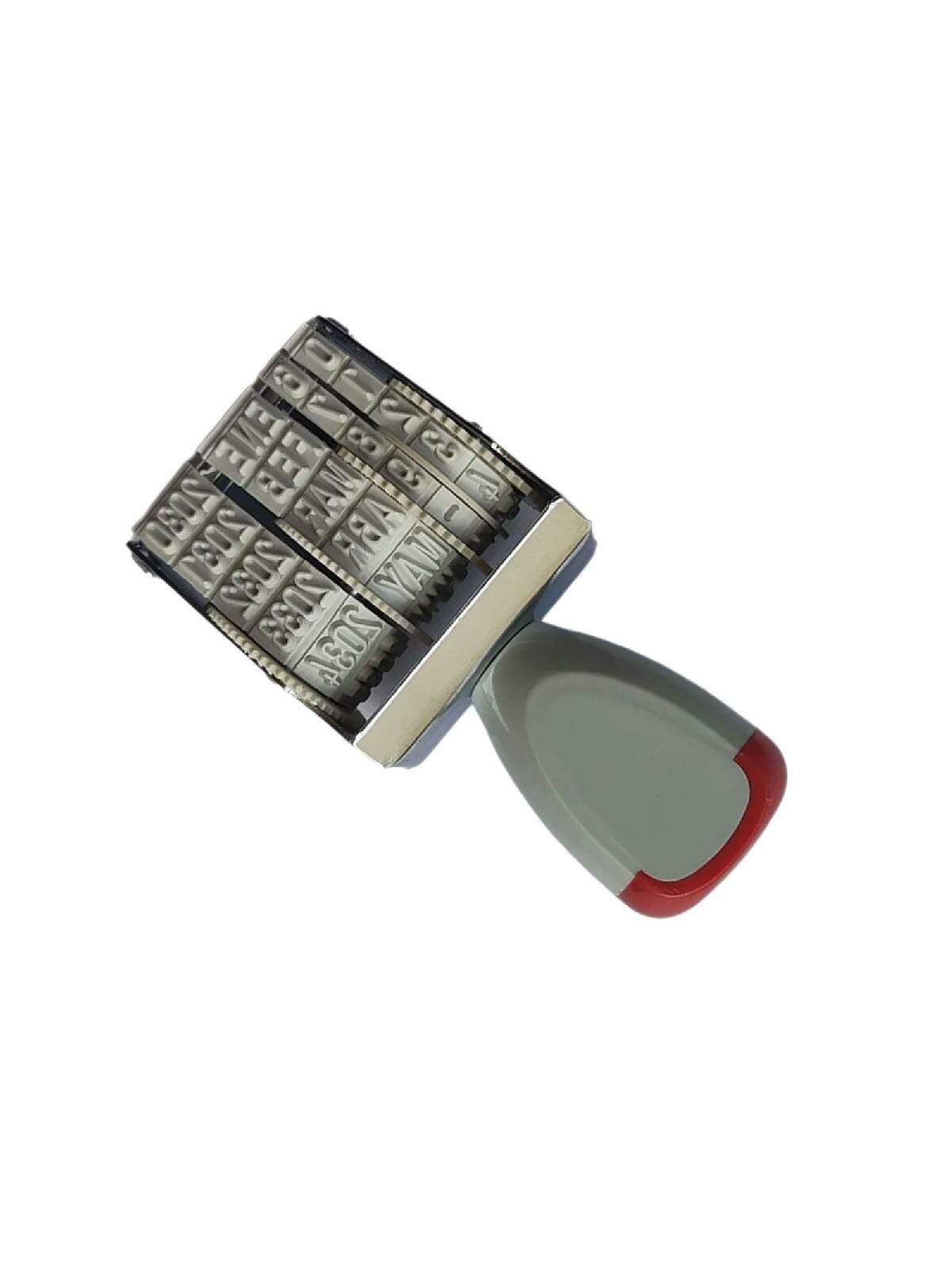 Кол-Марка Английский/Испанский/Французский Штамп Даты Регулируемый Пластиковый Датер Штамп