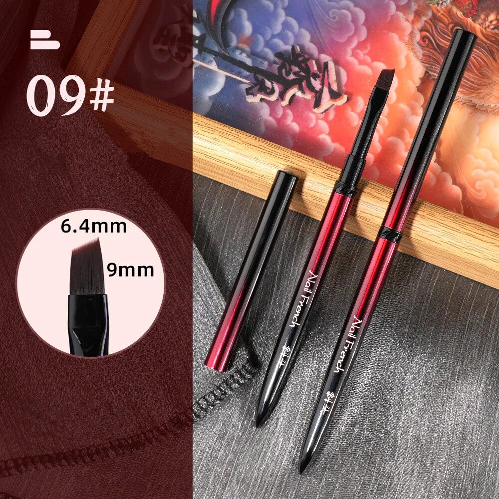 13 Стилей Градиентных Ручных Кистей Для Маникюра, УФ-геля, Нейл-арта, Рисования Линий, Градиентной Росписи И Моделирования Но.