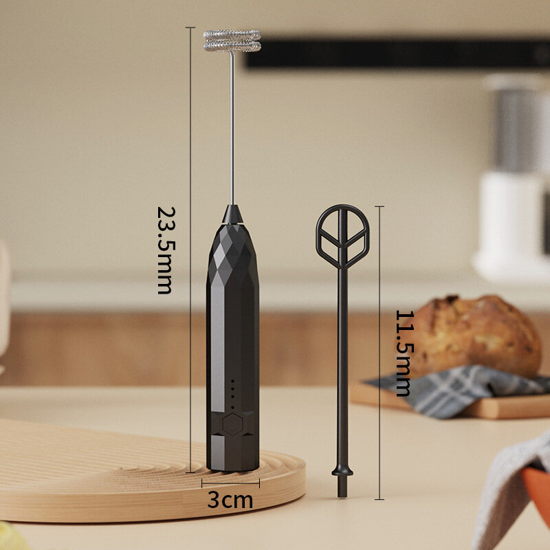 Ручной электрический домашний миксер для взбивания яиц, маленький мини-миксер для кофе, молока и чая, полуавтоматический для сливок