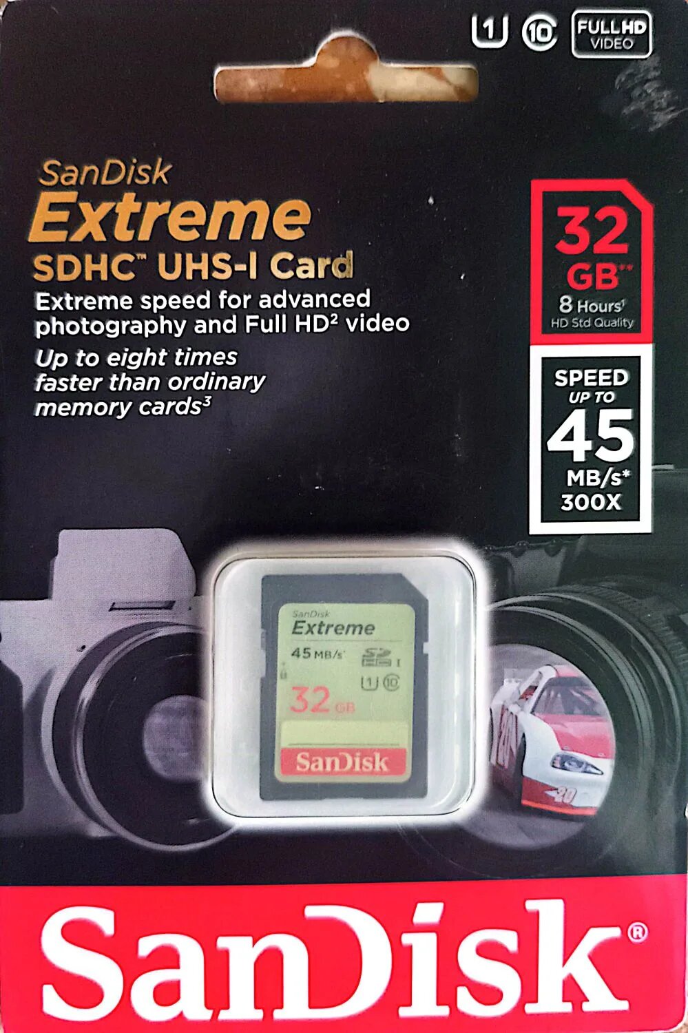 SD Card 32 Gb Sandisk SDHC Class 10 Extreme