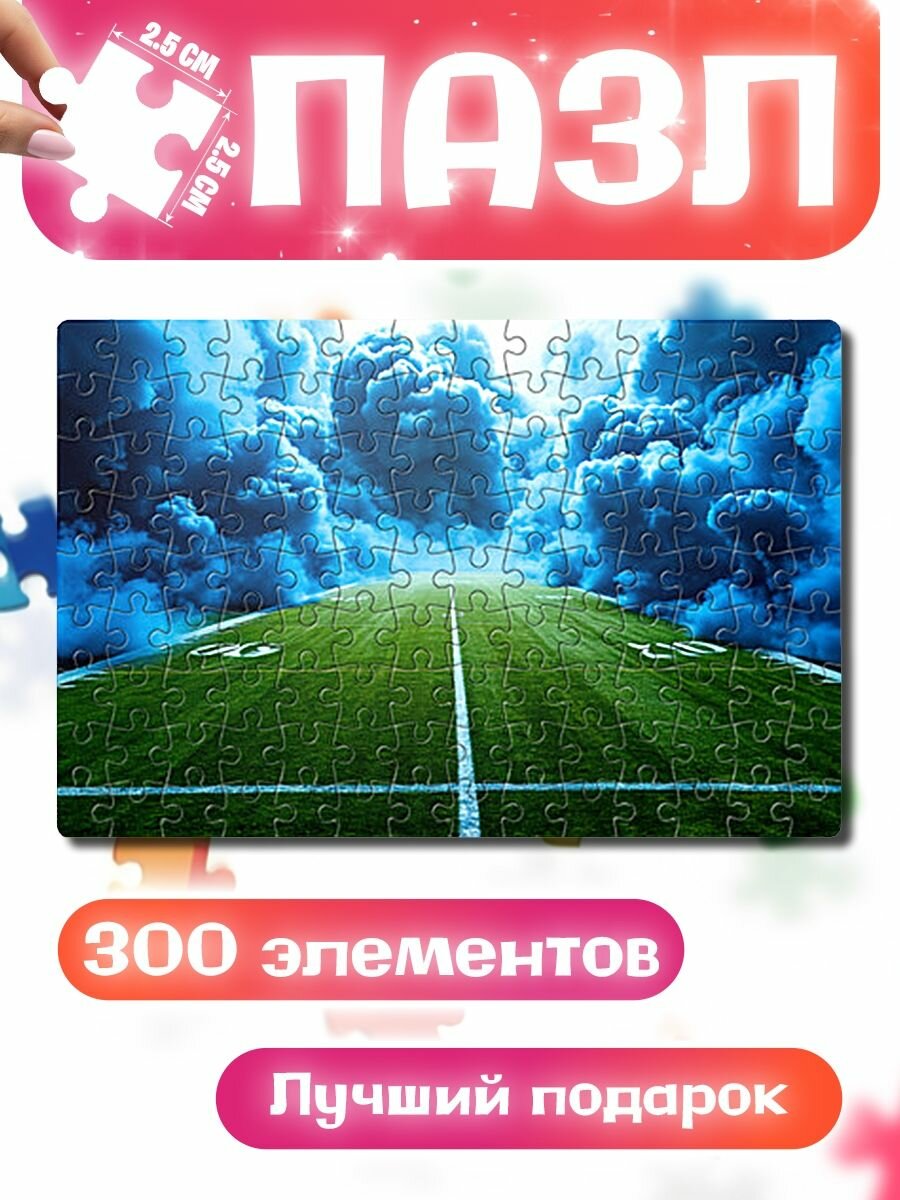 Пазлы для детей и взрослых Стадион Американского футбола