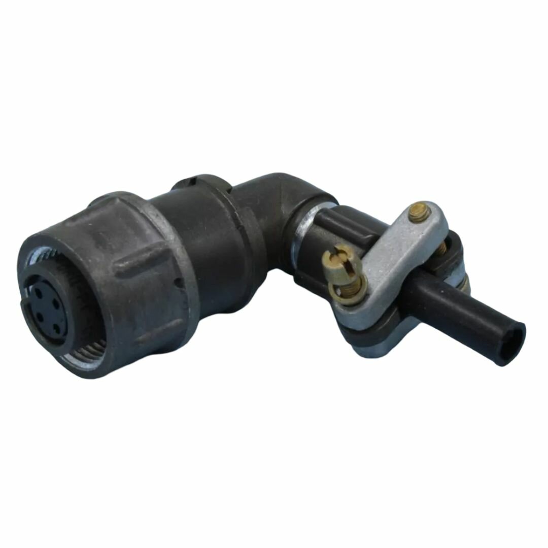 Розетка кабельная угловая на 4 контакта ОНЦ-РГ-09-4/14-Р14, 1шт