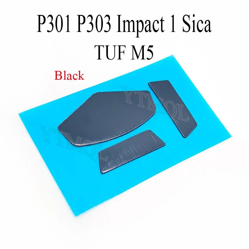 2 комплекта разъемов для ножек мыши YTMQL для ASUS ROG TUF M3 M5 Strix II Keris Wireless Wired Spatha Gladius III PugioP503 P301 P303 P301 P303 M5 Black