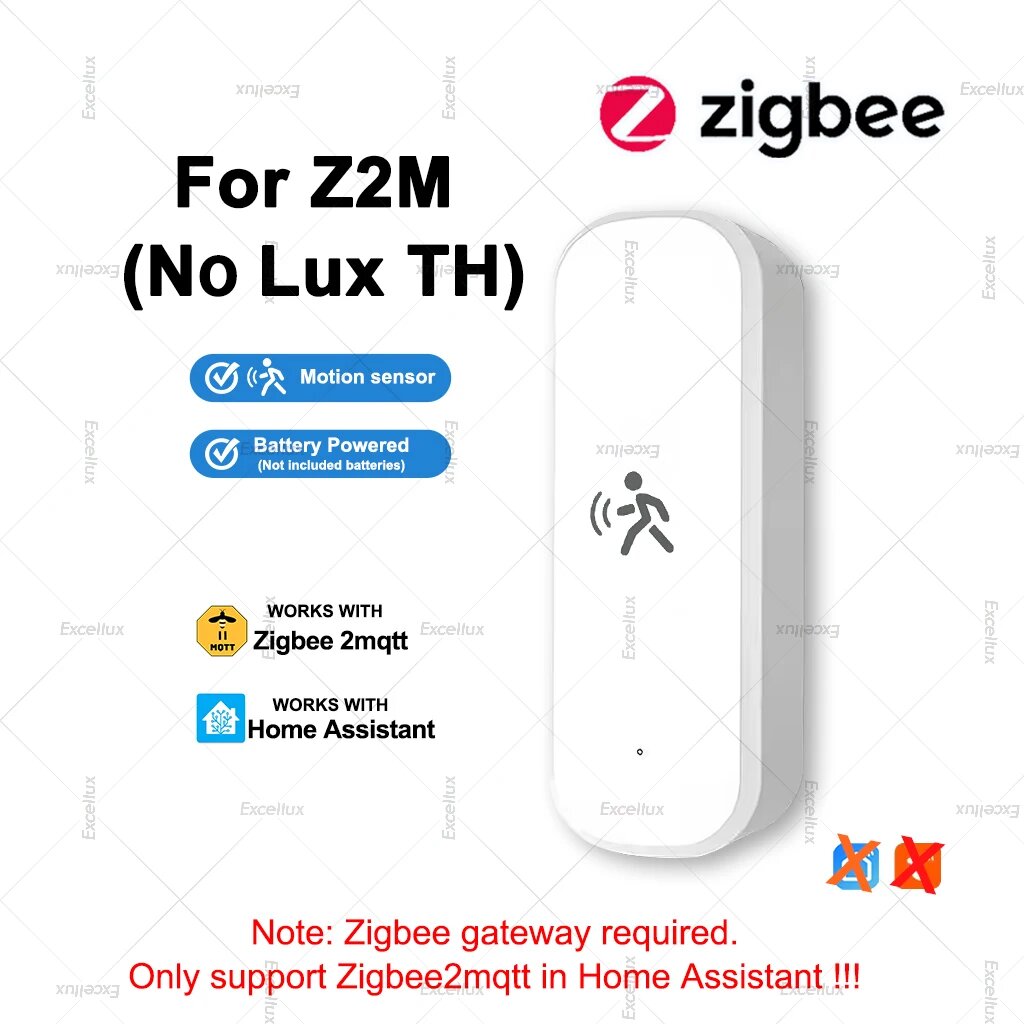 Zigbee датчик движения for Z2M(No Lux TH)