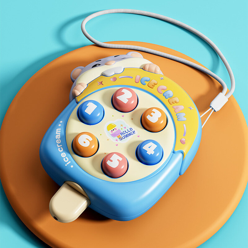 Французские картошки, игра в молоток, совместная подвижная развивающая игрушка для младенцев, ручная игра с кнопкой, оптовая продажа