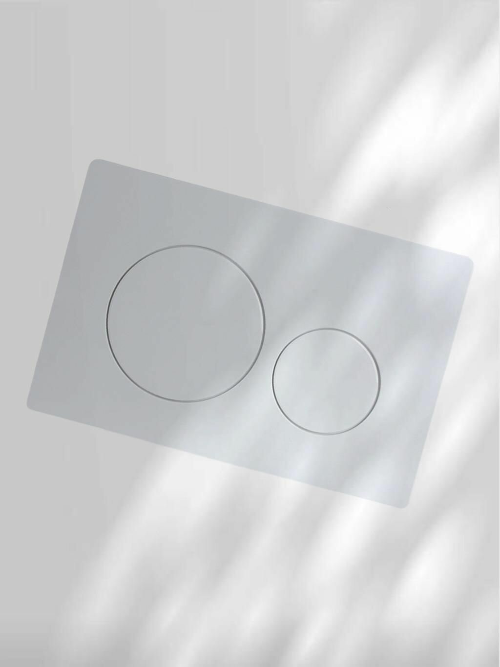 Скрытый бачок для унитаза с тихим смывом, Белый