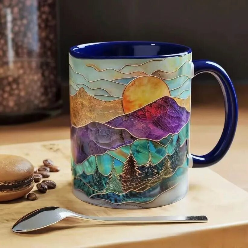 Витражная горная кружка Glass Sunset CupDar