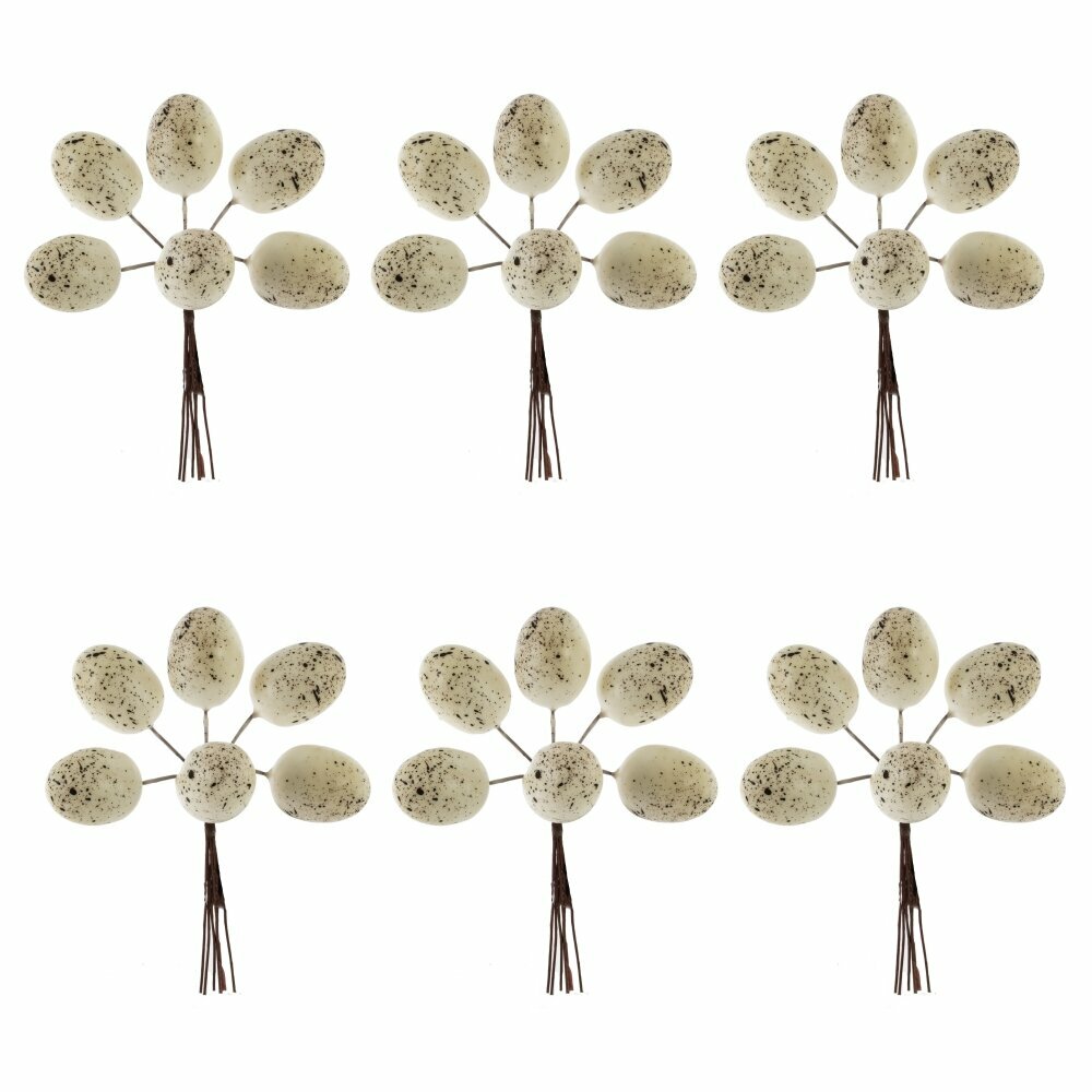 Набор из 6-ти изделий Яйца пасхальные, 17х3,5х18/10 см KSM-818482