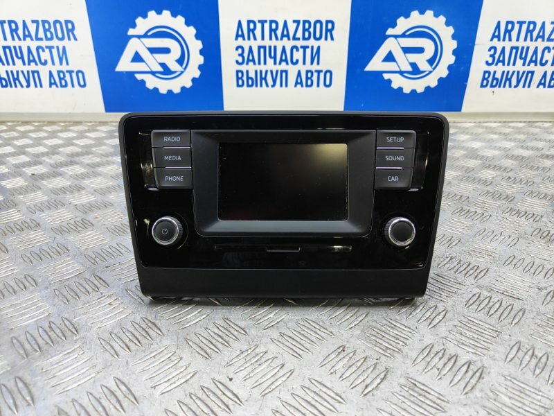 Б/У Магнитола Skoda Rapid / Шкода Рапид 1.6 CWV 90 Л.С 2016