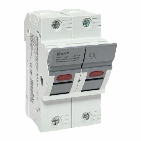 Предохранитель-разъединитель EKF DF 14х51 2п, тип ПВЦ