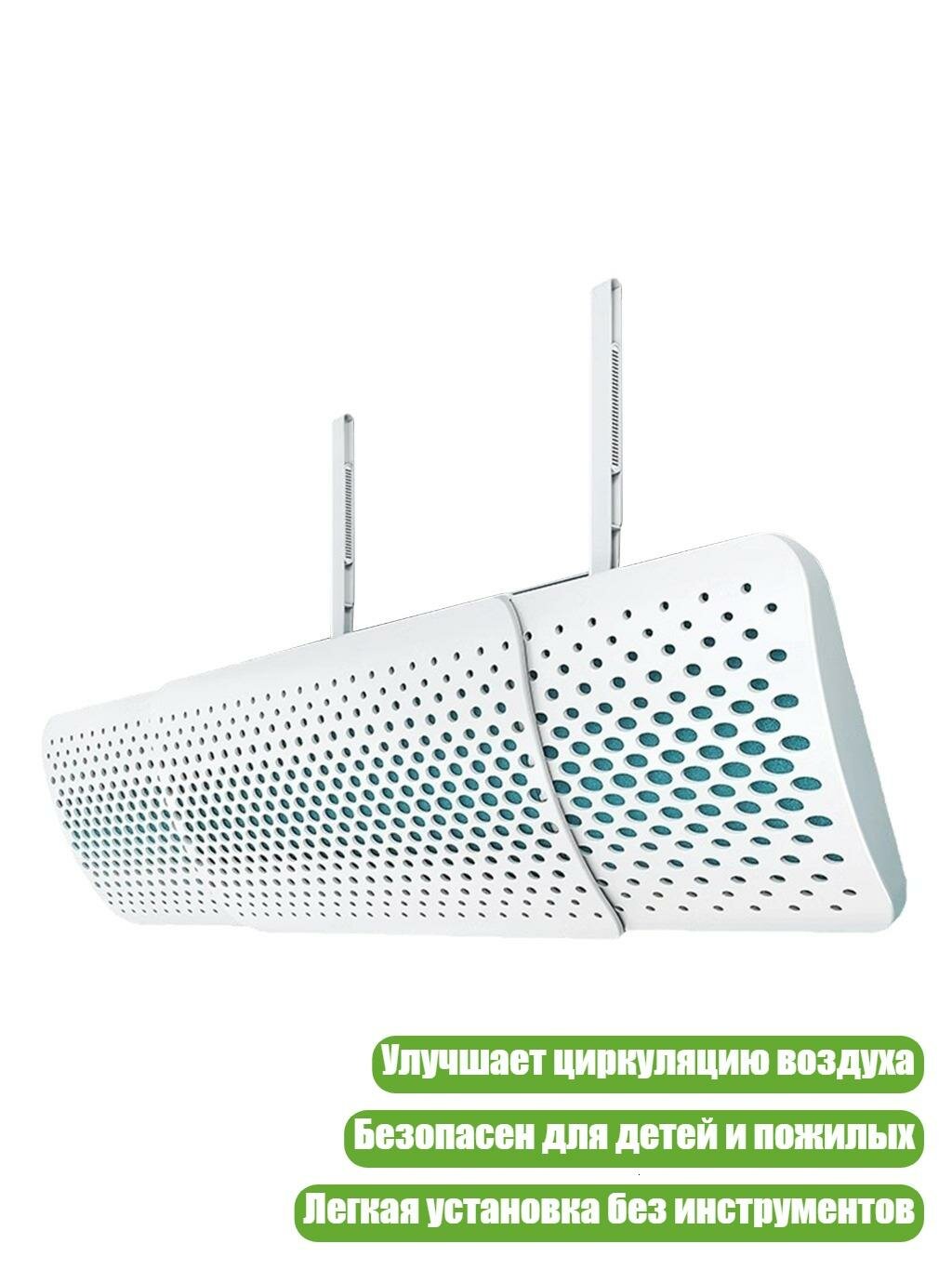 Пластиковый дефлектор для кондиционера, Новый фильтр отрицательных ионов