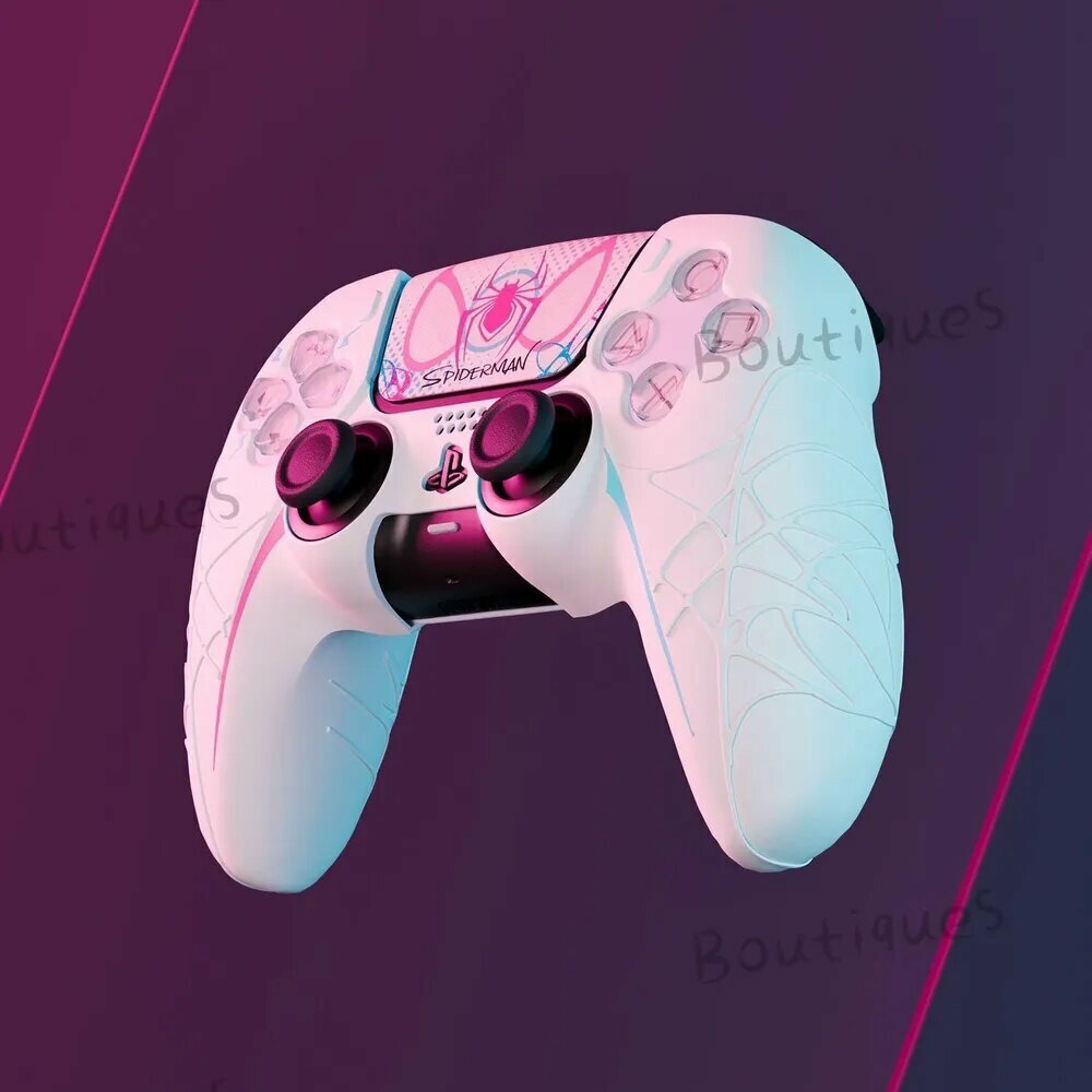 Тематический Человек-паук / Силиконовый чехол для геймпада PS5 / защитный кейс джойстика Sony Playstation 5 Dualsense