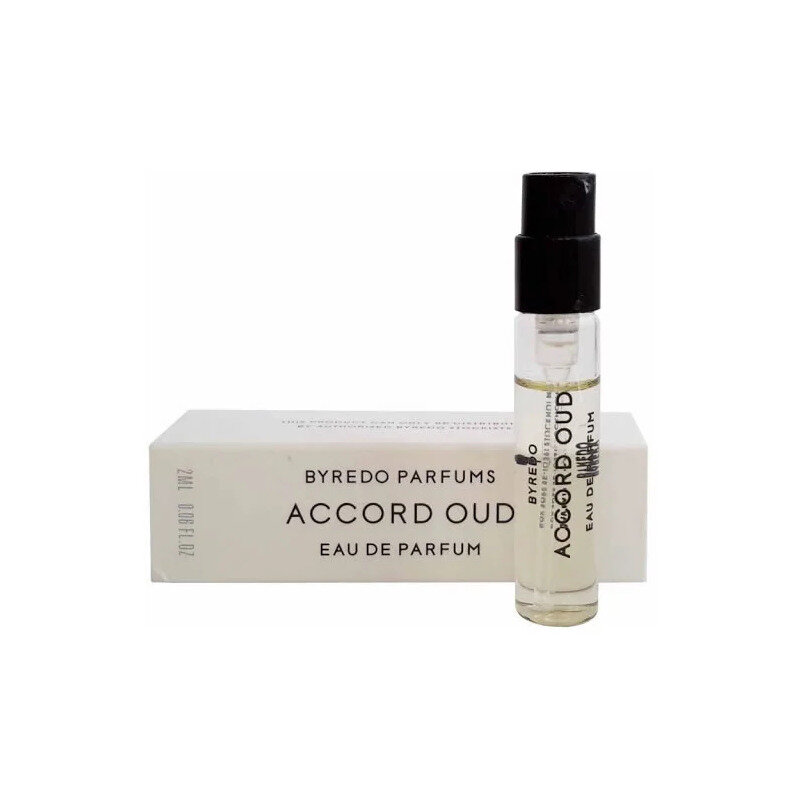Парфюмерная вода Byredo Accord Oud миниатюра 2 мл / Пробник духов Байредо Аккорд Уд / Аккорд уда