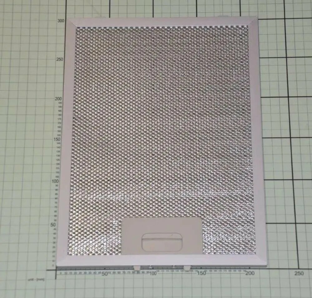 2 шт. 1037373 Жировой фильтр для вытяжки Han-sa (Ханса) 217.5x297 мм