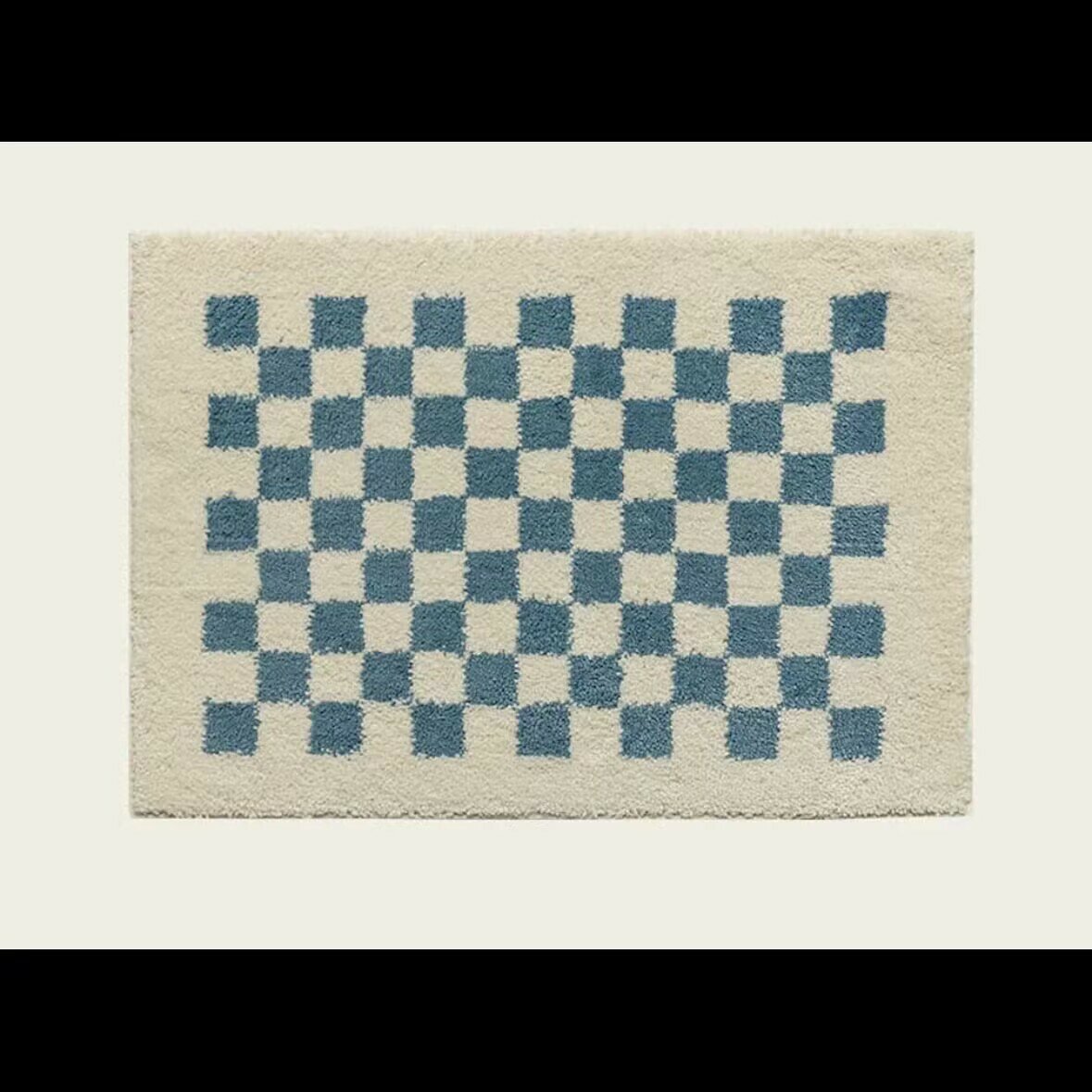 Коврик с бархатным покрытием в корейском стиле, простой дизайн, подходит для спальни, гостиной и ванной комнаты.