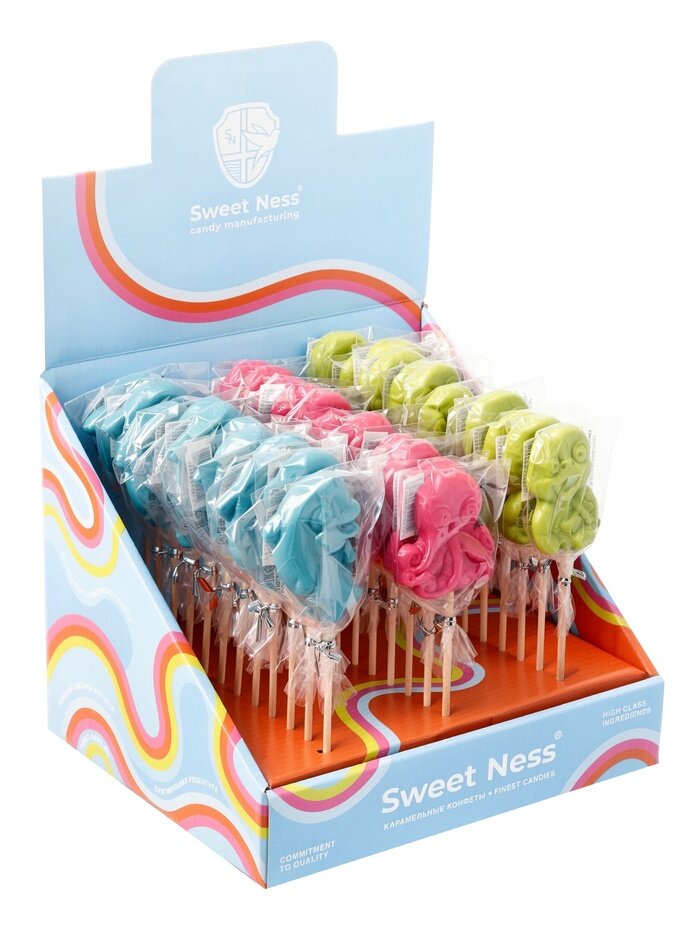 Леденец фигурный Sweet Ness Морские малыши, 24 г, 36 шт.